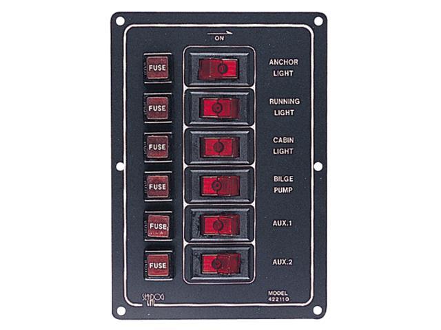 Click here for Sea-Dog 422110-1 Aluminum Vertical Switch Panel prices