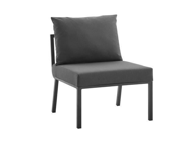 Click here for Riverside Outdoor Patio Aluminum Armless Chair Gra... prices