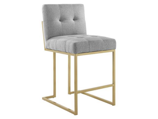 Click here for Privy Gold Stainless Steel Upholstered Fabric Coun... prices