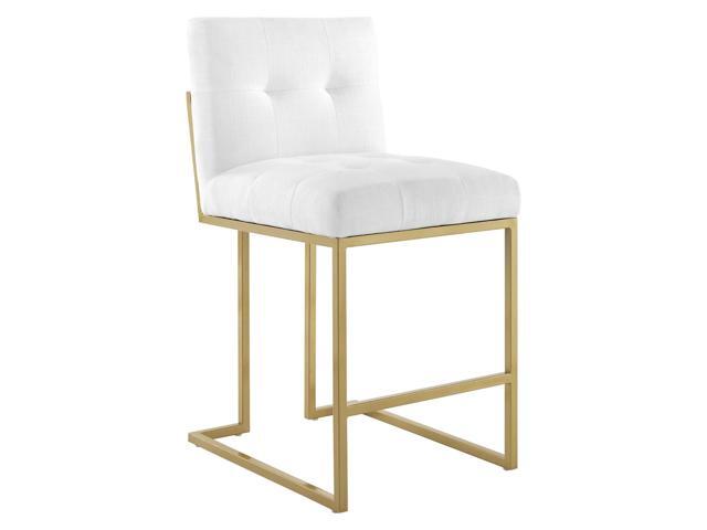 Click here for Privy Gold Stainless Steel Upholstered Fabric Coun... prices