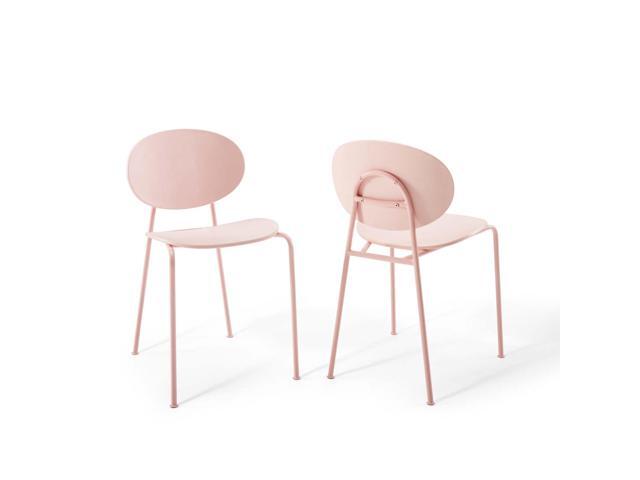 Click here for Palette Dining Side Chair Set of 2 Pink prices