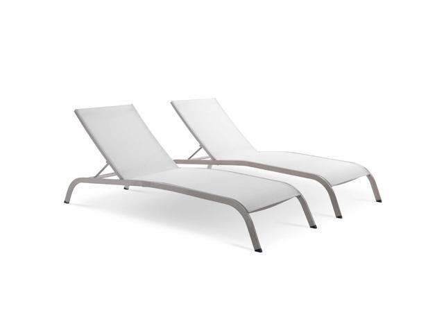 Click here for Savannah Outdoor Patio Mesh Chaise Lounge Set of 2... prices