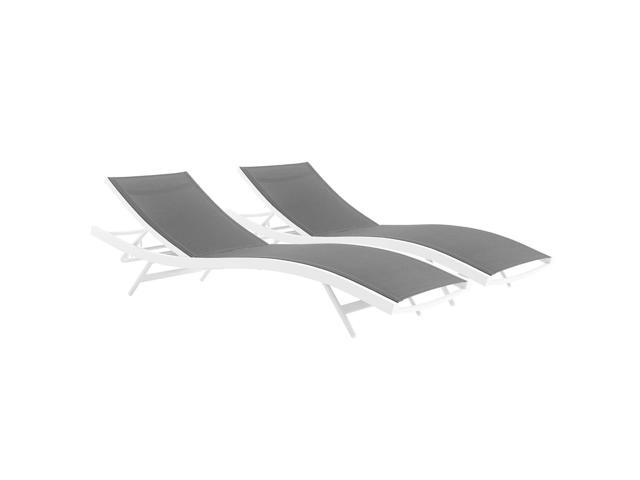 Click here for Glimpse Outdoor Patio Mesh Chaise Lounge Set of 2... prices