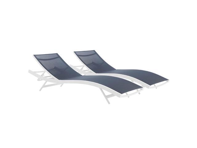 Click here for Glimpse Outdoor Patio Mesh Chaise Lounge Set of 2... prices