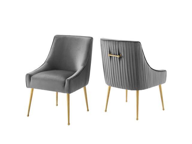 Click here for Discern Pleated Back Upholstered Performance Velve... prices