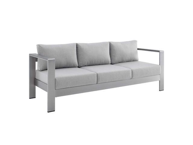 Click here for Shore Sunbrella Fabric Aluminum Outdoor Patio Sofa... prices