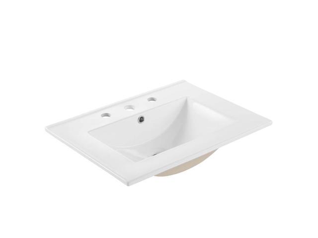 Click here for Cayman 24 Bathroom Sink White prices