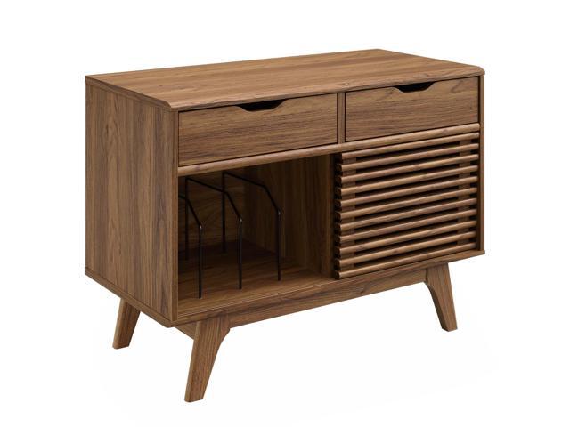 Click here for Render Vinyl Record Display Stand Walnut prices