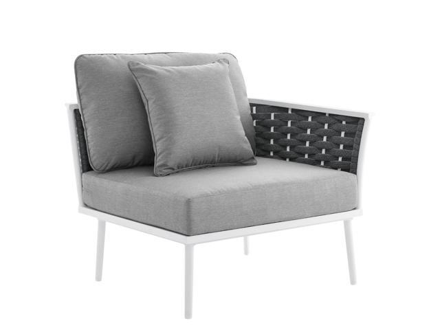 Click here for Stance Outdoor Patio Aluminum Right-Facing Armchai... prices