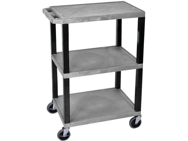 Click here for H. Wilson Gray 3 Shelf Specialty Utility Cart prices