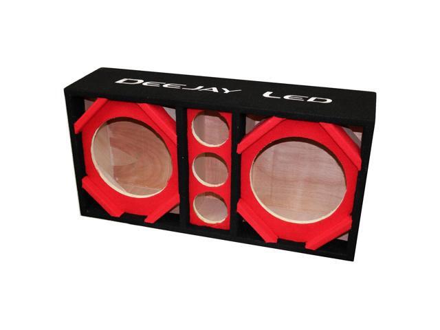 Click here for Two 10-in Woofers plus Three Tweeters RED Empty Ch... prices