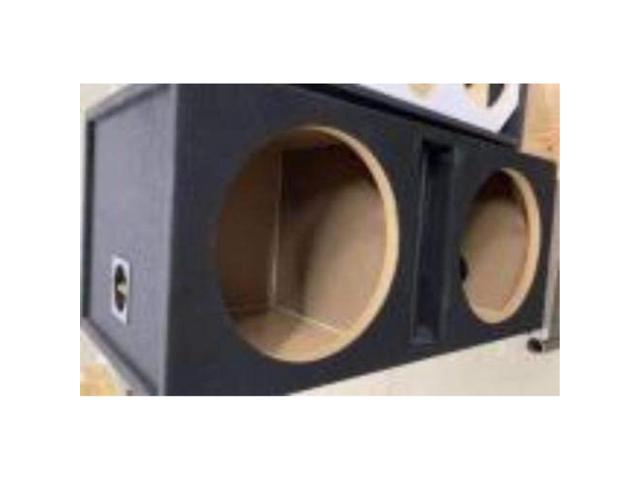 Click here for Two 12-in Woofers Empty Bass Speaker Enclosure wit... prices
