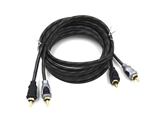 Click here for 12 Foot RCA TO RCA Stereo Patch Cable Copper Condu... prices