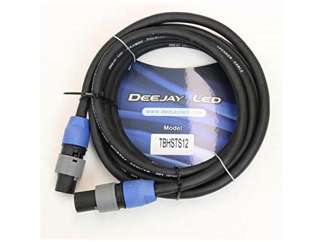 Click here for 12 Foot Length SPEAKON 4-Connector to SPEAKON 4-Co... prices