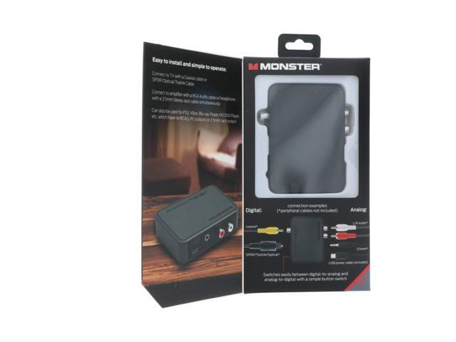 Click here for MONSTER COMBO AUDIO CONVERTER BLACK prices