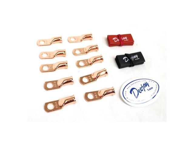 Click here for DJL 10 PACK 4 GA PINK AND BLACK TUBE prices