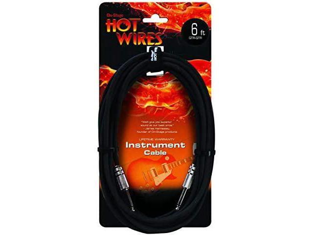 Click here for Hot Wires Guitar Instrument Cables - 6 Feet prices