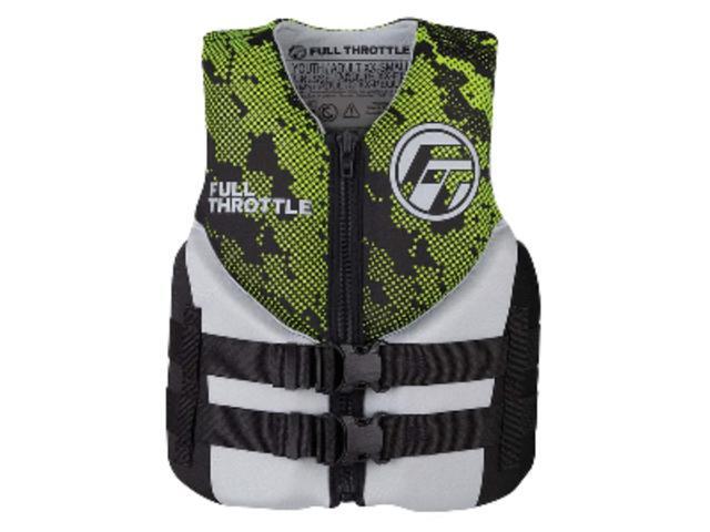 Click here for Full Throttle Junior Hinged Neoprene Life Jacket -... prices