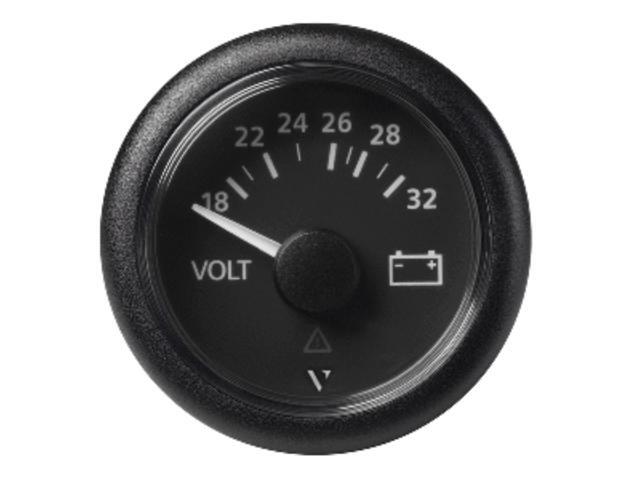 Click here for Veratron 52mm (2-1/16) Viewline Voltmeter 18-32V -... prices