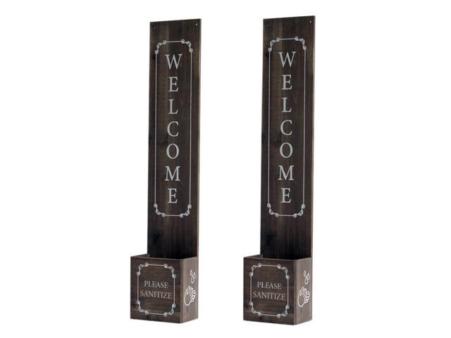 Click here for Welcome Signs Hand Sanitizer Dispenser Holder for... prices