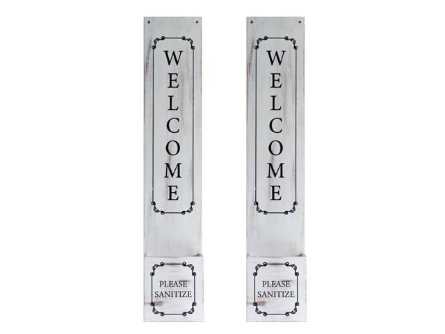 Click here for Welcome Signs Hand Sanitizer Dispenser Holder for... prices