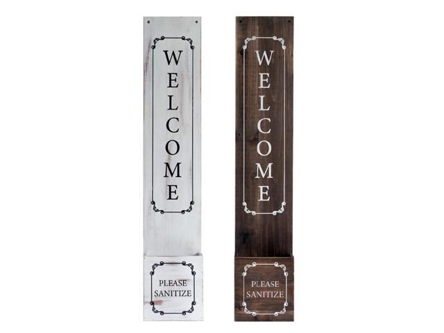 Click here for Welcome Signs Hand Sanitizer Dispenser Holder for... prices