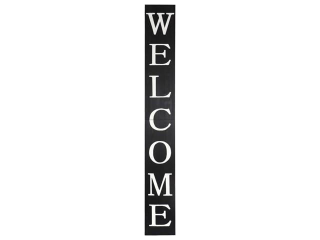 Click here for Welcome Porch Sign 72 - BLK - BiFold prices