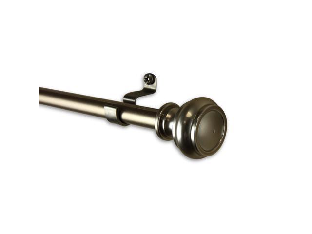 Click here for Gino Curtain Rod 7/16 inch dia. 28-48 inch - Satin... prices