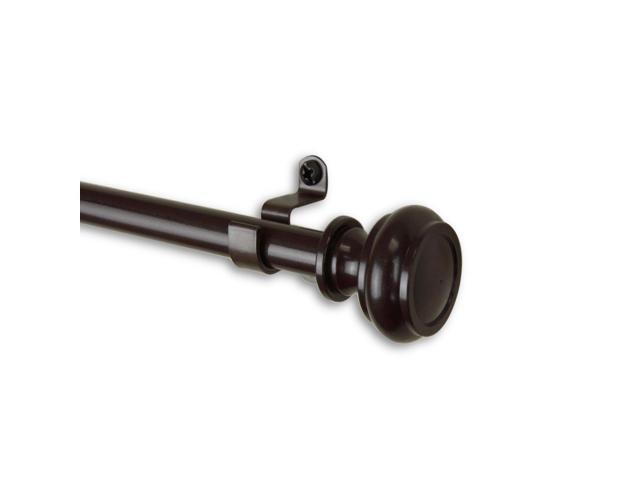 Click here for Gino Curtain Rod 7/16 inch dia. 28-48 inch - Cocoa prices