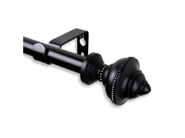 Click here for Augustus Curtain Rod 5/8 inch dia. 28-48 Inch - Bl... prices