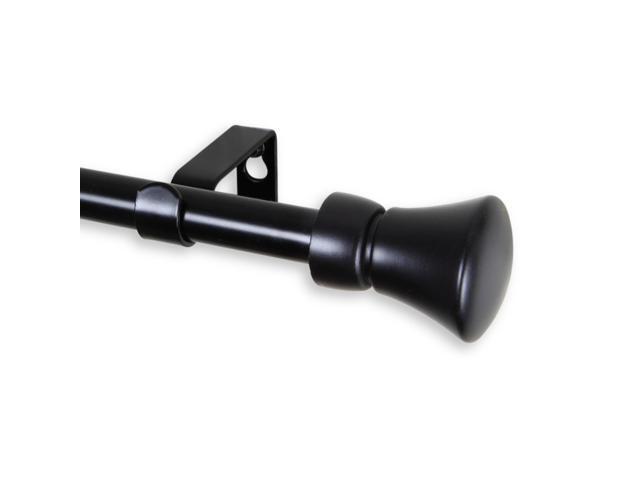 Click here for Lewis Curtain Rod 5/8 inch dia. 48-84 Inch - Black prices