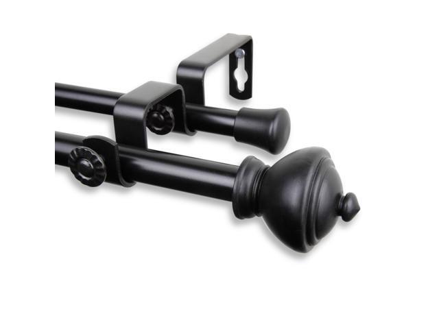 Click here for Giannie Double Curtain Rod 5/8 inch dia. 84-120 In... prices