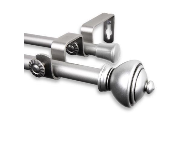 Click here for Giannie Double Curtain Rod 5/8 inch dia. 84-120 In... prices