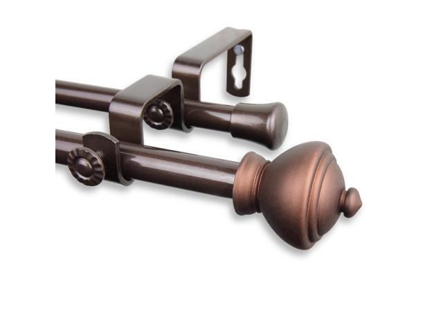 Click here for Giannie Double Curtain Rod 5/8 inch dia. 48-84 Inc... prices
