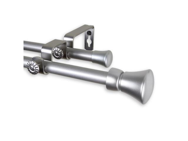 Click here for Lewis Double Curtain Rod 5/8 inch dia. 28-48 Inch... prices