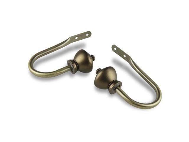 Click here for Giannie Curtain Rod Holdback - Antique Gold prices