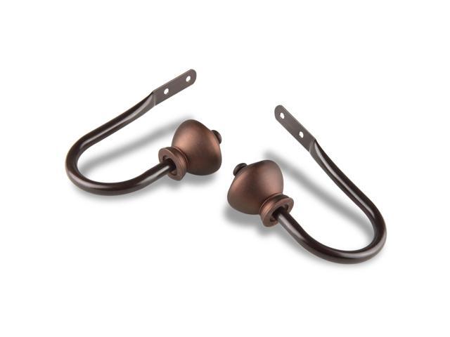 Click here for Giannie Curtain Rod Holdback - Cocoa prices