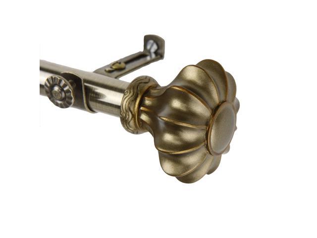 Click here for Gusto Curtain Rod 3/4 inch dia. 28-48 - Antique Go... prices
