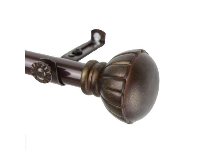 Click here for Yulania Curtain Rod 3/4 inch dia. 48-84 - Cocoa prices