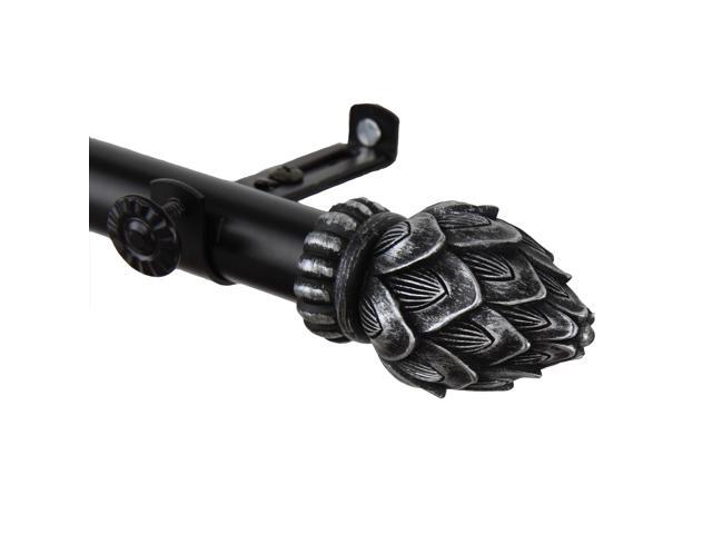 Click here for Tilia Curtain Rod 3/4 inch dia. 48-84 - Black prices