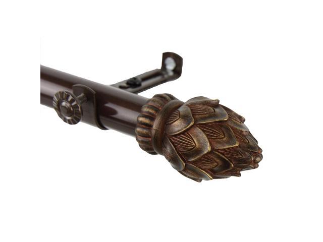 Click here for Tilia Curtain Rod 3/4 inch dia. 48-84 - Cocoa prices