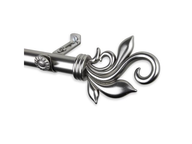 Click here for Micah Curtain Rod 3/4 inch dia. 120-170 - Satin Ni... prices