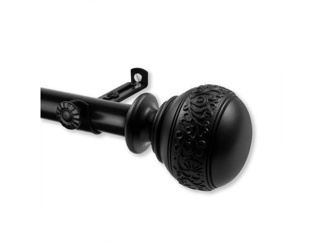 Click here for Caliendra Curtain Rod 3/4 inch dia. 28-48 - Black prices