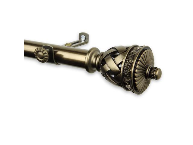 Click here for Araceli Curtain Rod 3/4 inch dia. 66-120 - Antique... prices