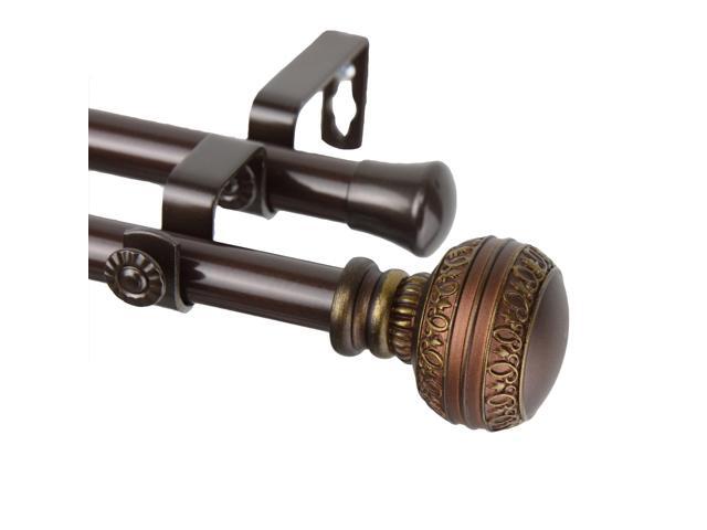 Click here for Dolly Double Curtain Rod 3/4 inch dia. 48-84 - Coc... prices