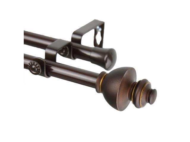 Click here for Scion Double Curtain Rod 3/4 inch dia. 28-48 - Coc... prices