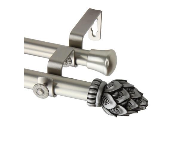 Click here for Tilia Double Curtain Rod 3/4 inch dia. 28-48 - Sat... prices