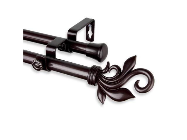 Click here for Micah Double Curtain Rod 3/4 inch dia. 28-48 - Coc... prices