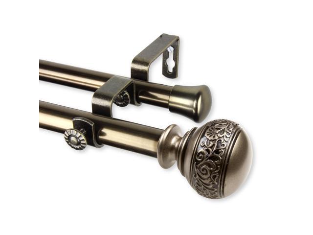 Click here for Caliendra Double Curtain Rod 3/4 inch dia. 66-120... prices