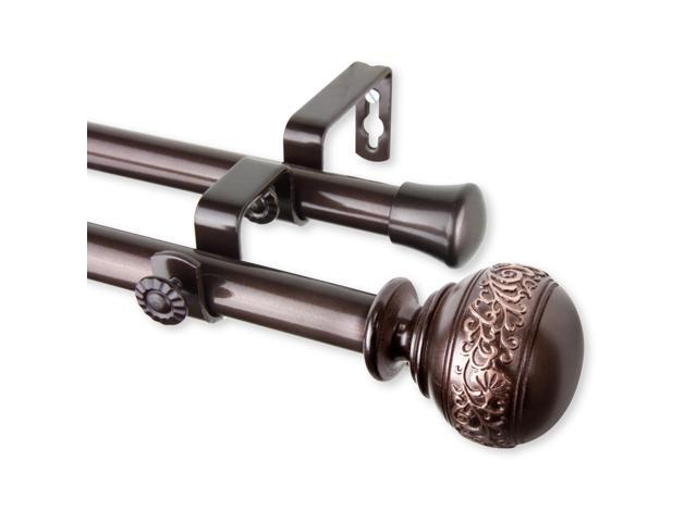 Click here for Caliendra Double Curtain Rod 3/4 inch dia. 28-48 -... prices